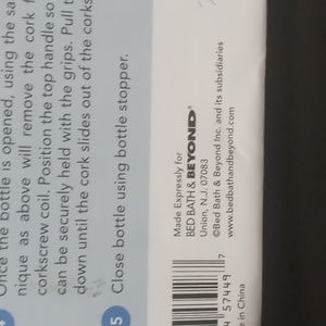 Bed Bath & Beyond | Kitchen | 6 Piece Easy Lift Corkscrew Set | Poshmark